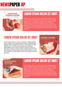 Free Newspaper AD Template For Google Docs