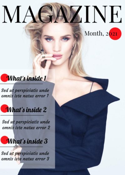 Free Fashion Magazine Template For Google Docs