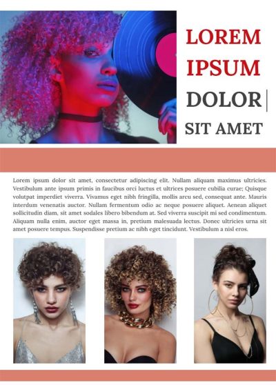 Free 80s Old Fashioned Magazine Template For Google Docs