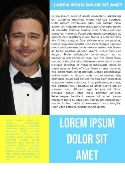 Free People Magazine Design Template For Google Docs