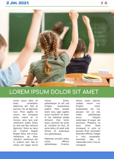 Free School Newspaper Template For Google Docs