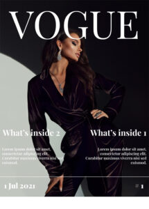 Free Vogue Magazine Template For Google Docs
