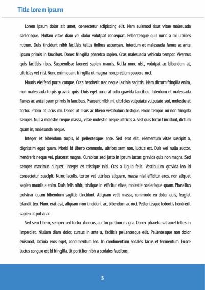 Free Non Fiction Book Template For Google Docs