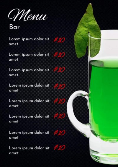 Free Restaurant Menu Template For Google Docs