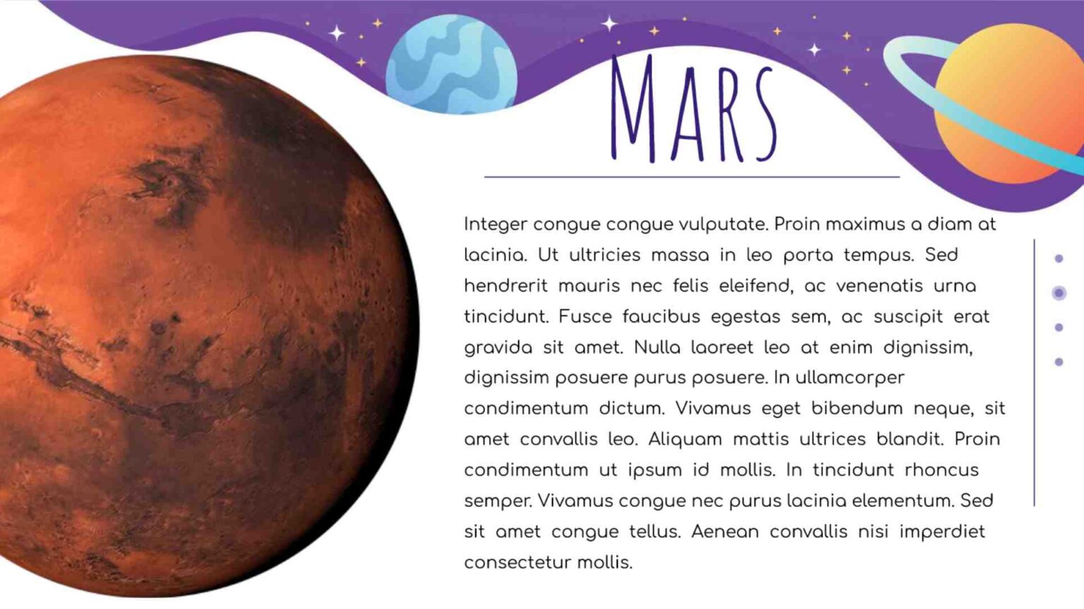 Space Science Template – Free Google Slides Template