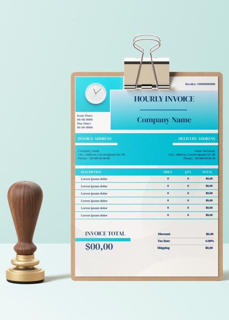 Free Hourly Invoice Template For Google Docs