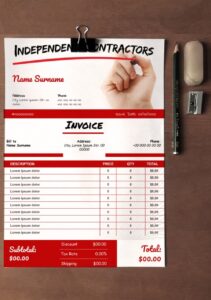 Free Independent Contractor Invoice Template For Google Docs