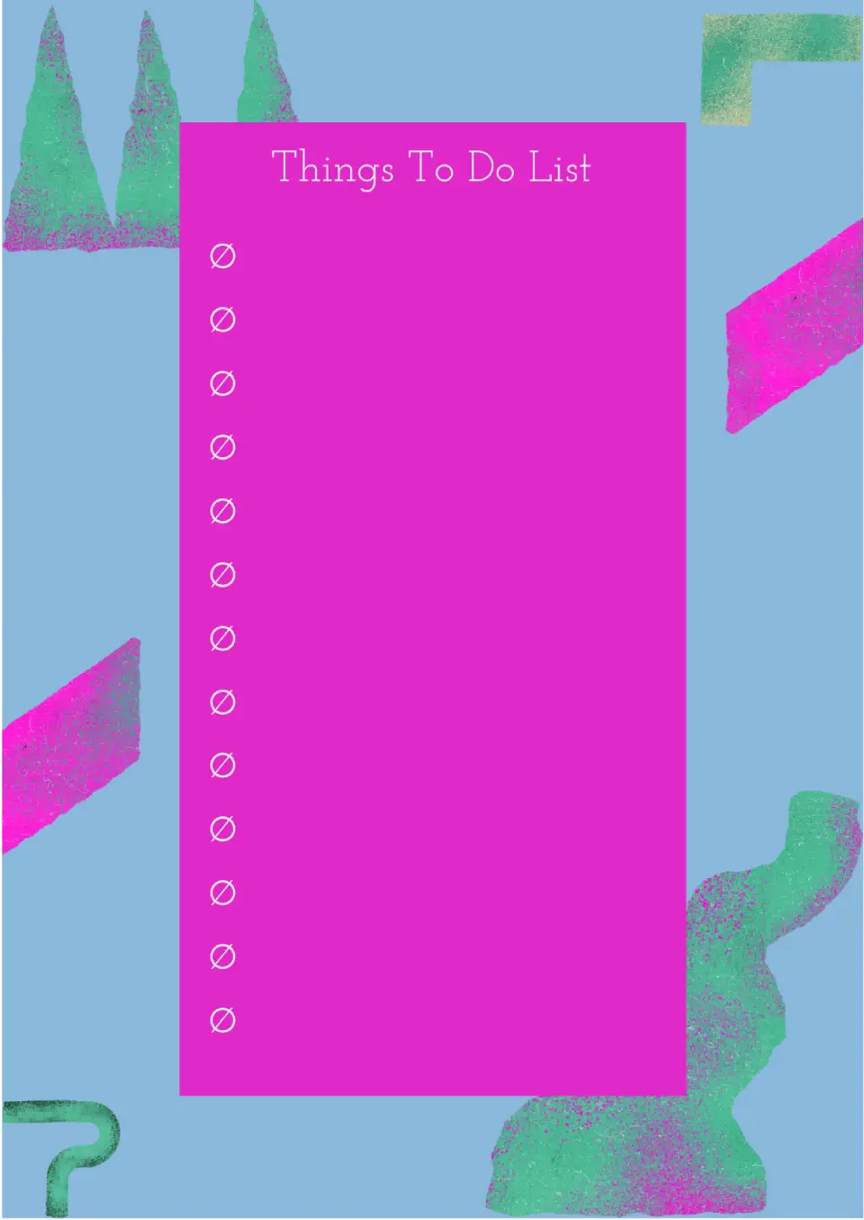 11 To Do List Templates For Google Docs Free Download