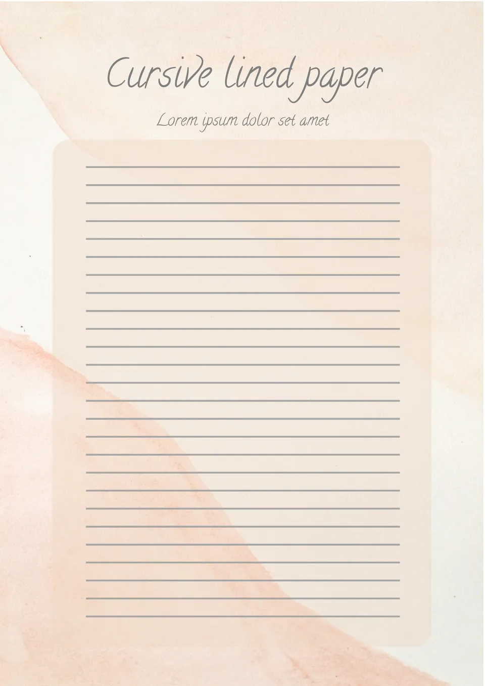 5 Lined Paper Templates For Google Docs Free Download