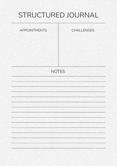 Free Student Journal Template For Google Docs