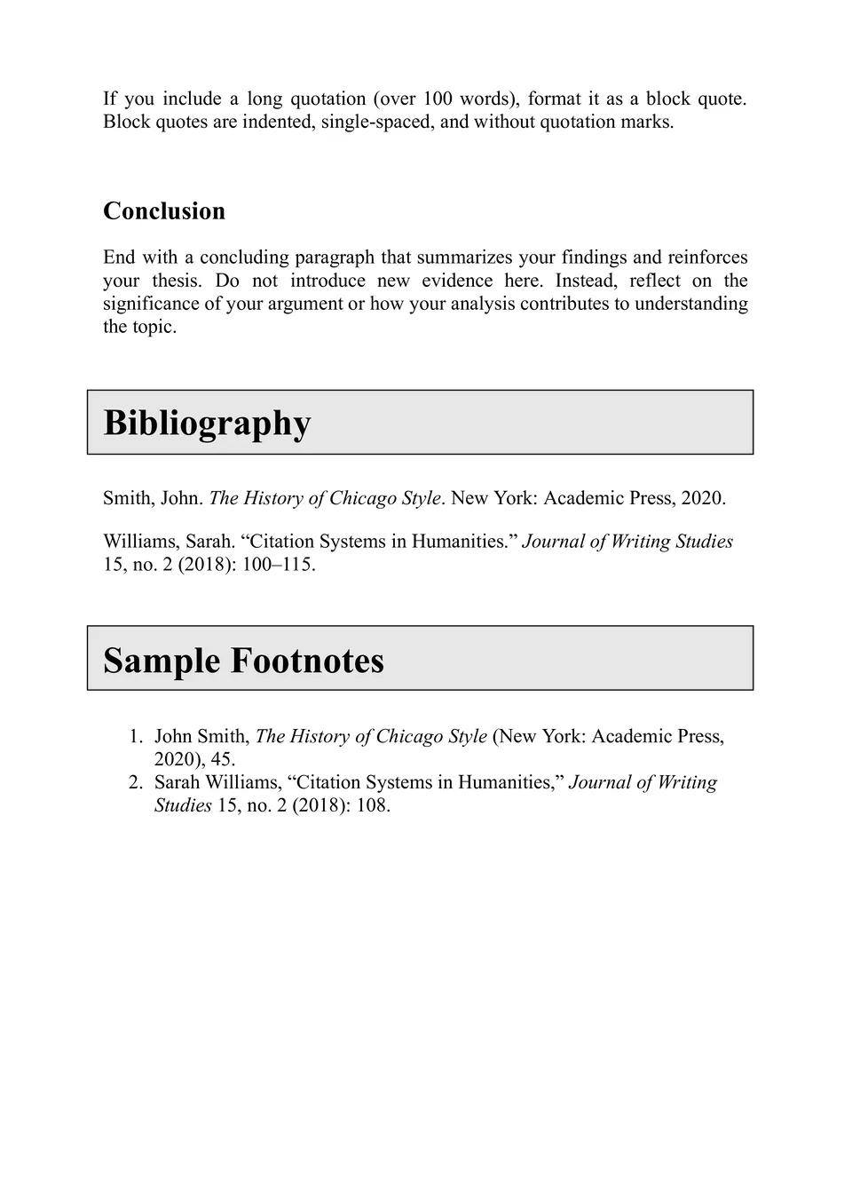 Free Chicago Style Essay Template For Google Docs